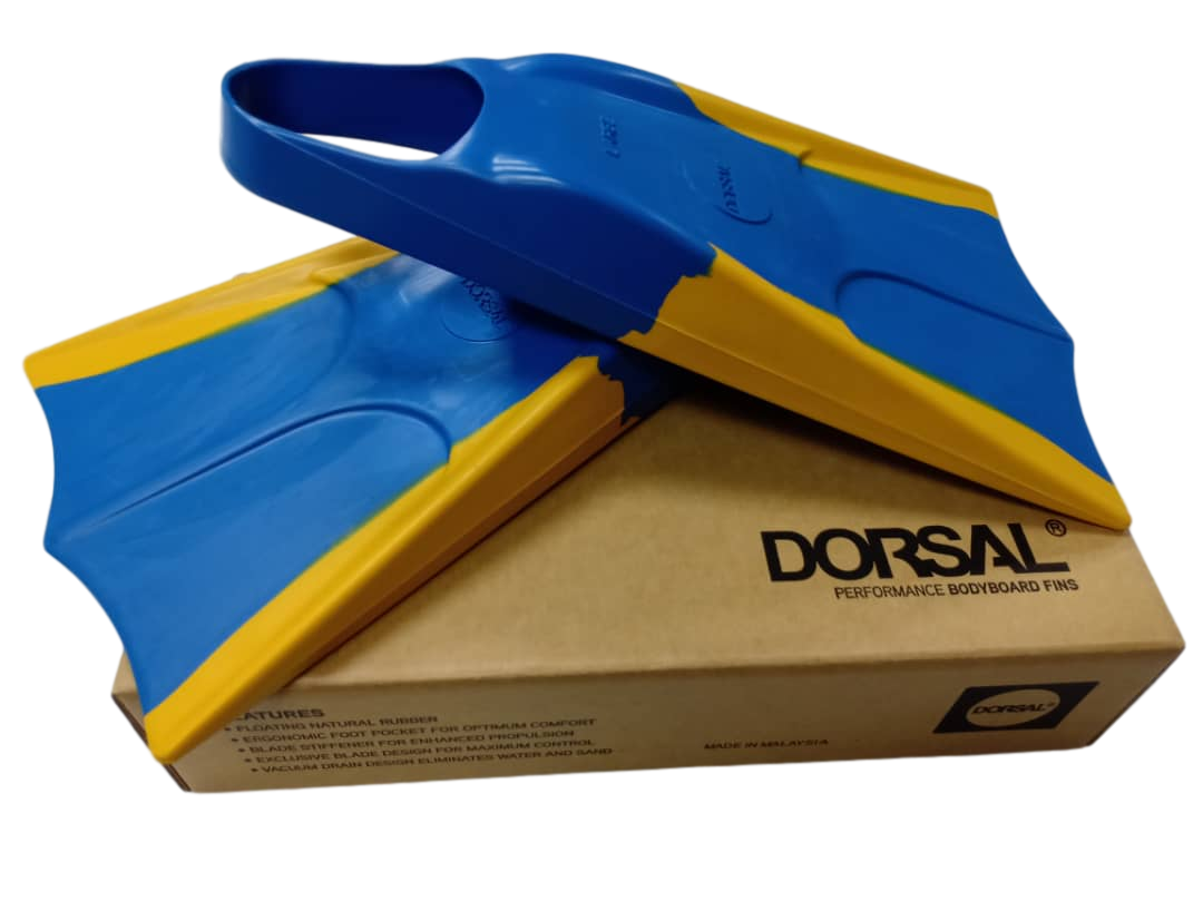 DORSAL Bodyboard Bodysurfing Floating Swim Fins (Flippers)