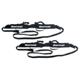 DORSAL Wrap Rax Double Surfboard Soft Roof Rack Pads with Straps - Pac